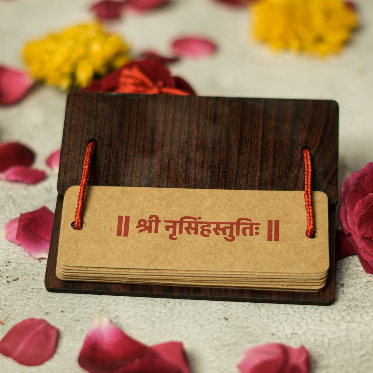 Shri Narasimha Stuti – Pandulipi Format Scripture | Premium Wooden ...